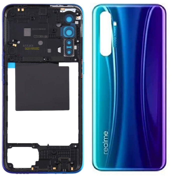 Replacement Complete Housing Full Body Compatible with Realme XT Back ...
