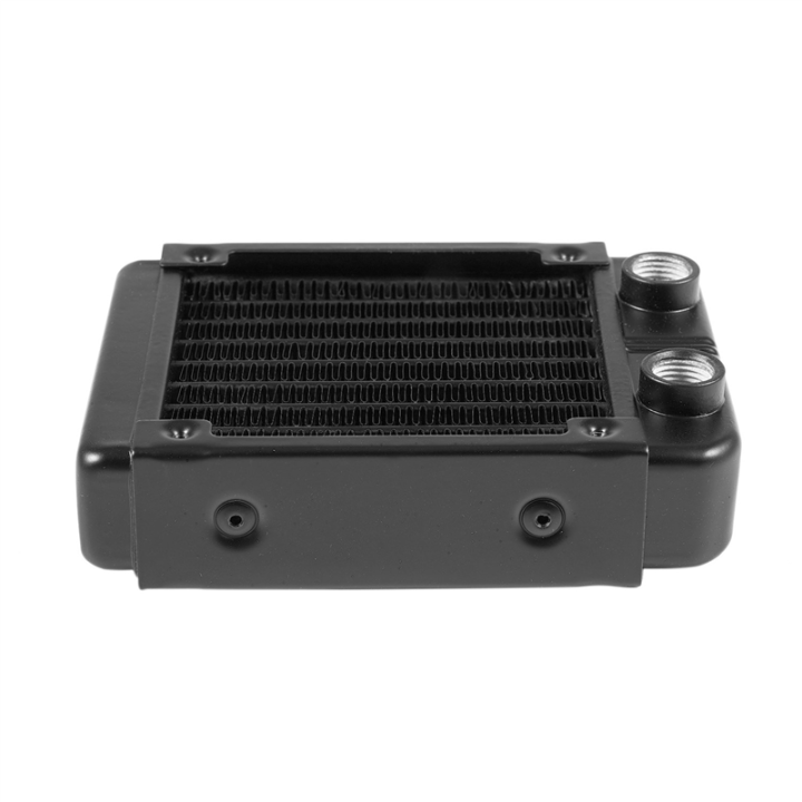 2X G1/4 90mm Aluminium Heat Radiator for PC CPU Water Cooling Heatsink ...