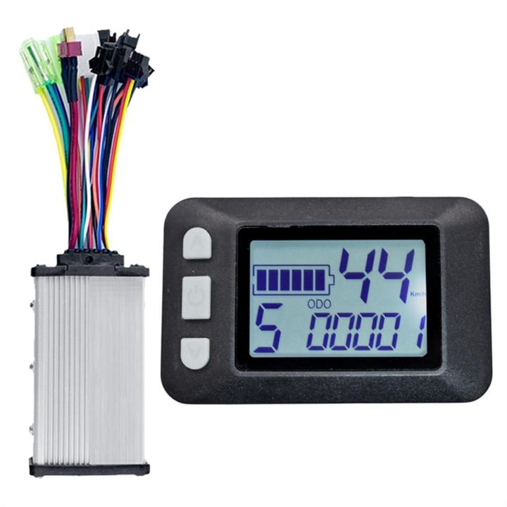 P9 LCD Display Dashboard LCD Display Screen Meter +36V 350W Sine Wave ...