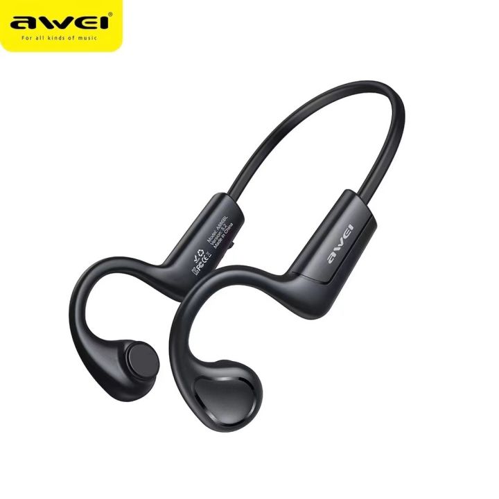 Awei A886BL Air Conduction Wireless Headphones Bluetooth 5.2 Sport ...