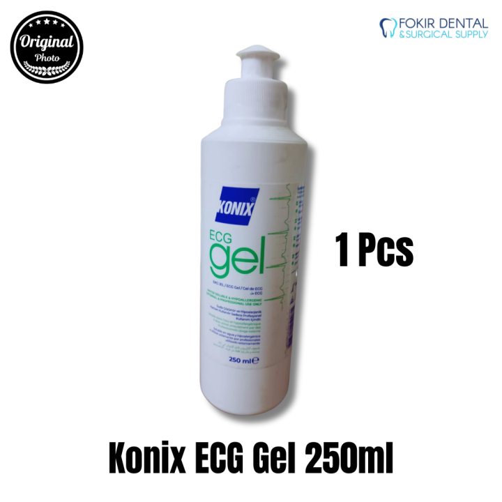 1 Pcs Konix ECG Gel – Hypoallergenic Water-Soluble Conductive Gel for ...