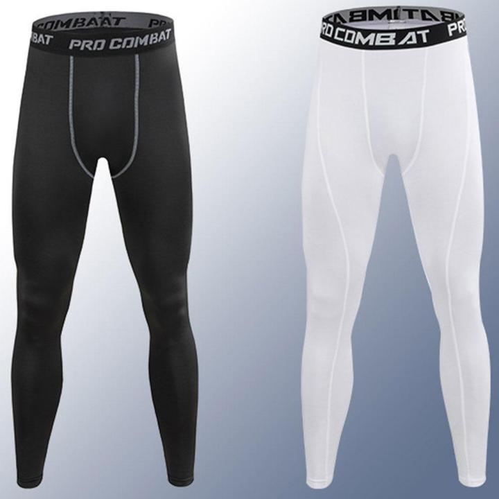 New Men's Compression Pants Male Tights Leggings For Running Training ...