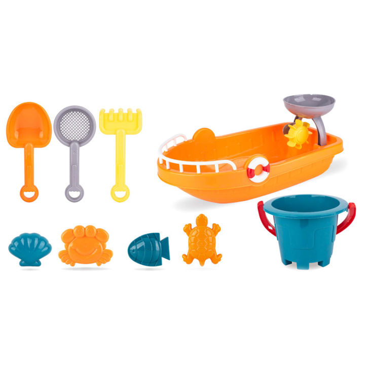 Toys Balls Kids Beach Boat Playset Baby Play Sand Water Beach Shovel ...