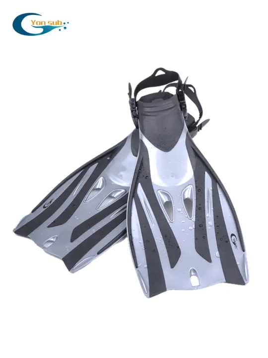 Adjustable Long Flippers Swimming Training Men's Wings Free Diving ...