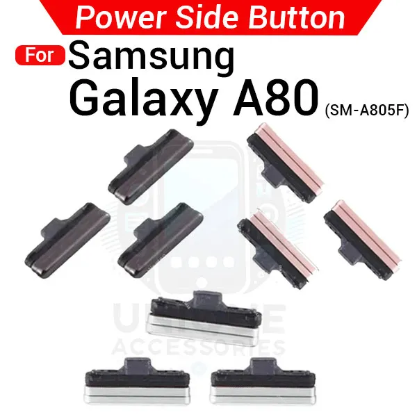 Compatible with Samsung Galaxy A80 SM-A805F External Side Buttons Power ...