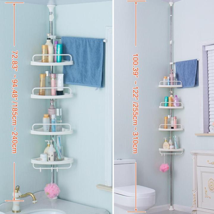 4 Layer Multi Corner Shelf /Bathroom shelves | Daraz.com.bd