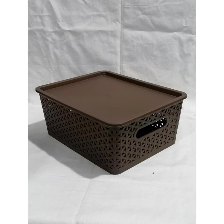 Rattan Busket Low Height - Small | Daraz.com.bd