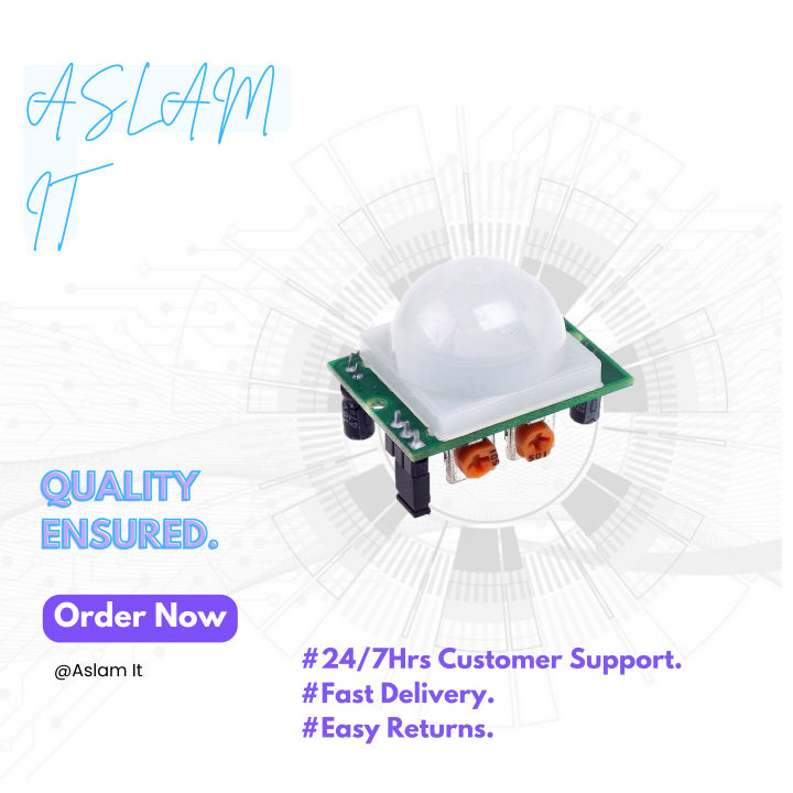 PIR Motion Sensor Module HC-SR501 | Daraz.com.bd