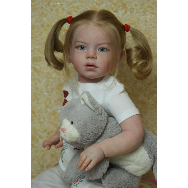 NPK 25inch Reborn ISABELLA Doll Kit Toddler Princess Girl Soft Touch ...