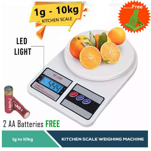 Digital Electronic Kitchen Weight Scale SF 400 | Daraz.com.bd