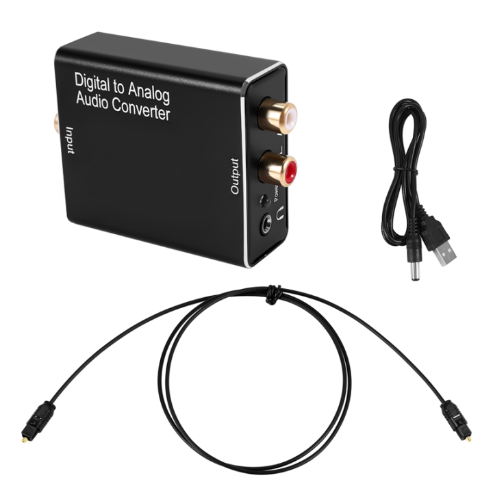 ZOROOM Digital to Analog Audio Converter,DAC Digital SPDIF Optical to ...