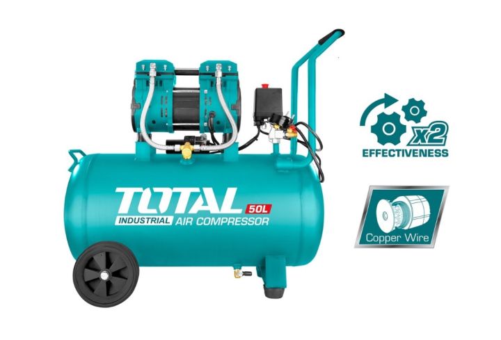 Total Air Compressor 1200w 50L(1.6HP)-TCS1120508 | Daraz.com.bd