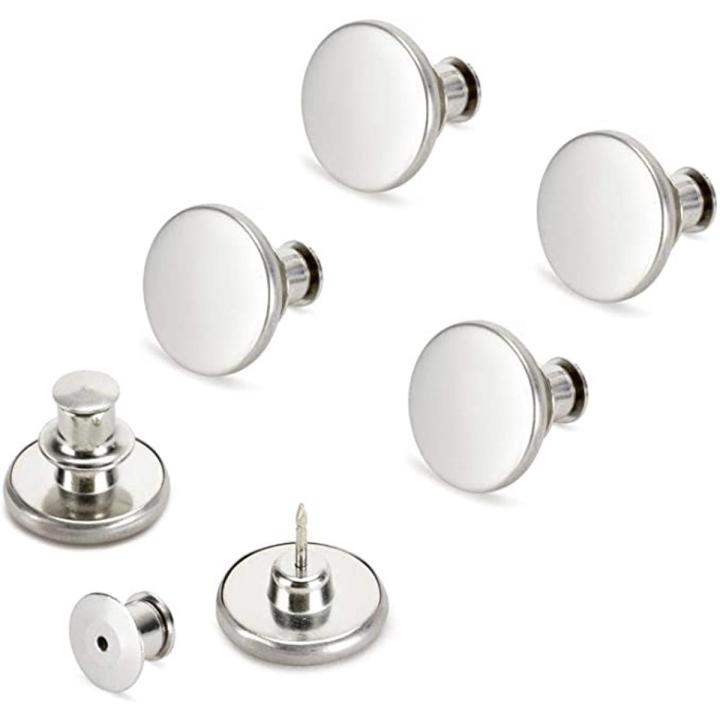 4 Pieces Set Alloy Detachable Jeans Buttons Jeans Clip Button Perfect ...