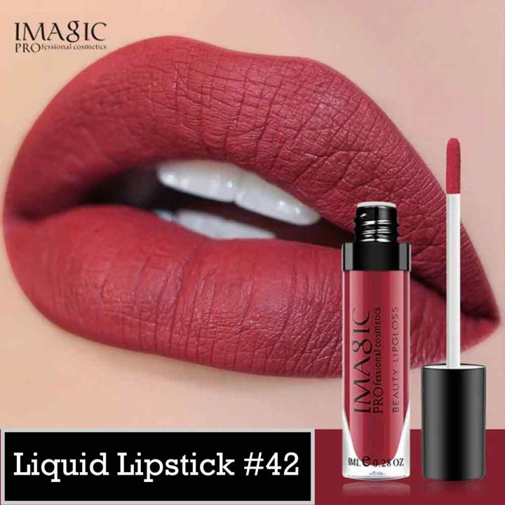 Imagic Waterproof Liquid Lipstick - 42 | Daraz.com.bd