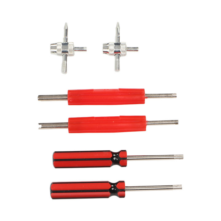 Tire Valve Stem Core Remover Easy Operation Complete 4 Way Valve Tool ...
