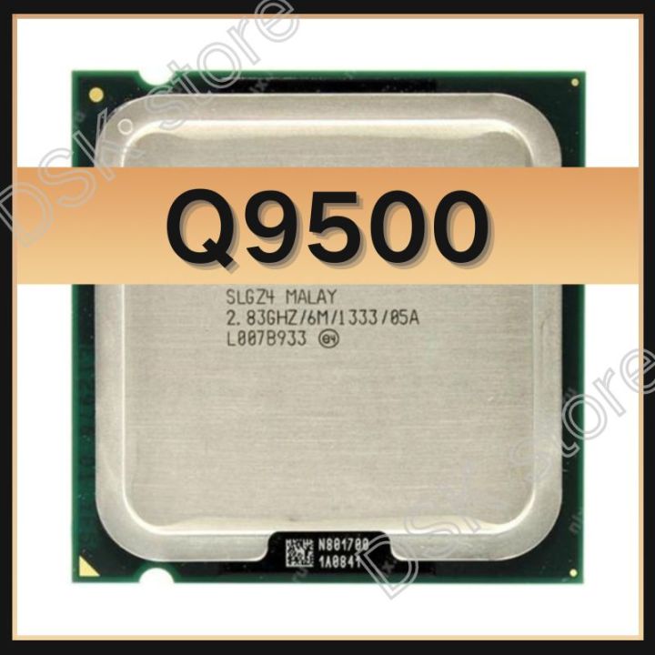 Core 2 Quad Q9500 2.8 GHz Quad-Core CPU Processor 6M 95W LGA 775 ...