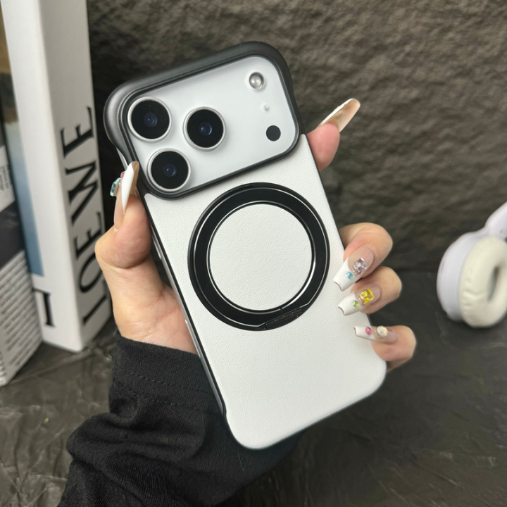 HODON 360° Rotation Stand Holder Ultra Thin Frameless Phone Case For ...