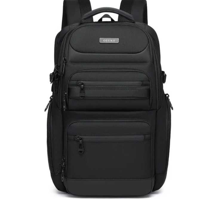 OZUKO 9772 Fashion Travel Back Pack Bag High Capacity Travel 15.6 ...