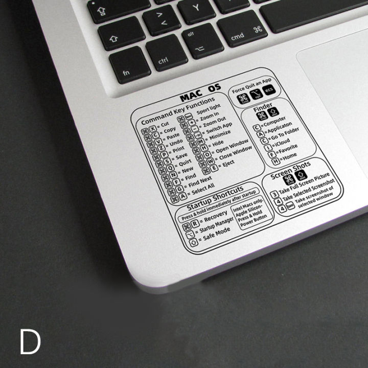 1PC Windows PC Reference Keyboard Shortcut Sticker Adhesive for PC ...
