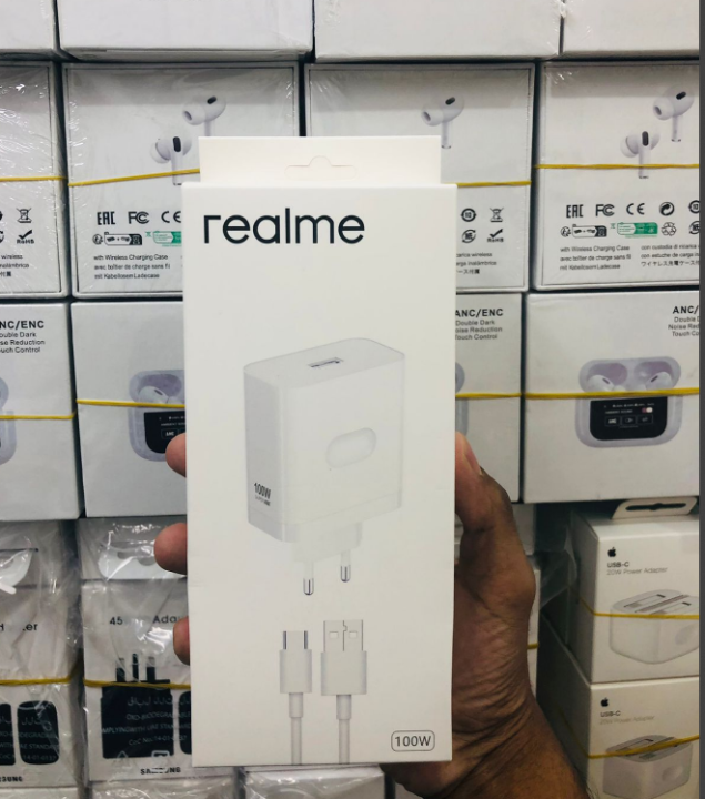 Realme 100W Super Dart Power Adapter | Daraz.com.bd