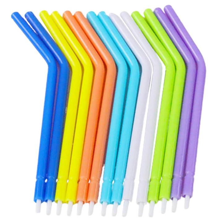 NANLIY 250 Pieces of Disposable Air-Water Syringe Head Plastic Three ...