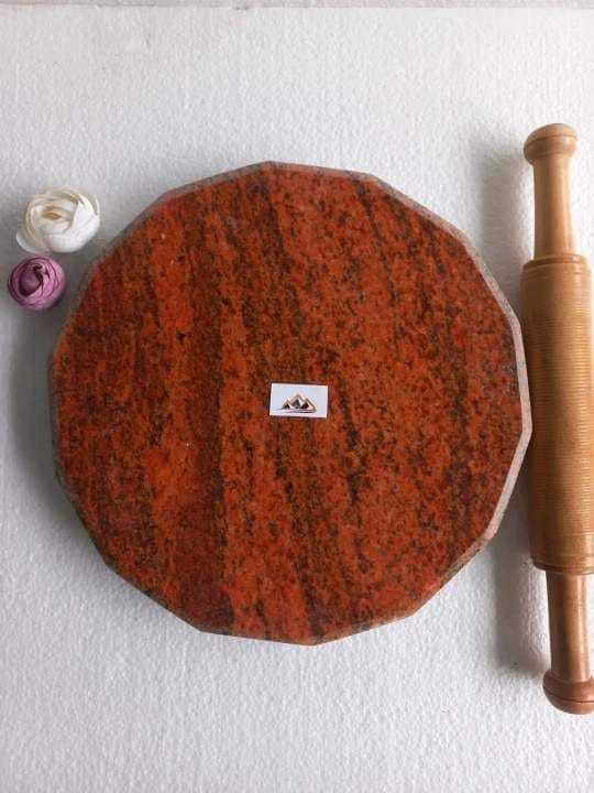 Marble Stone Roti/Porata/Luchi Maker With Belon Multicolor | Daraz.com.bd