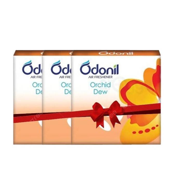 Odonil Natural Air Freshener Blocks Orchid Dew 75g - Pack of 3 | Daraz ...