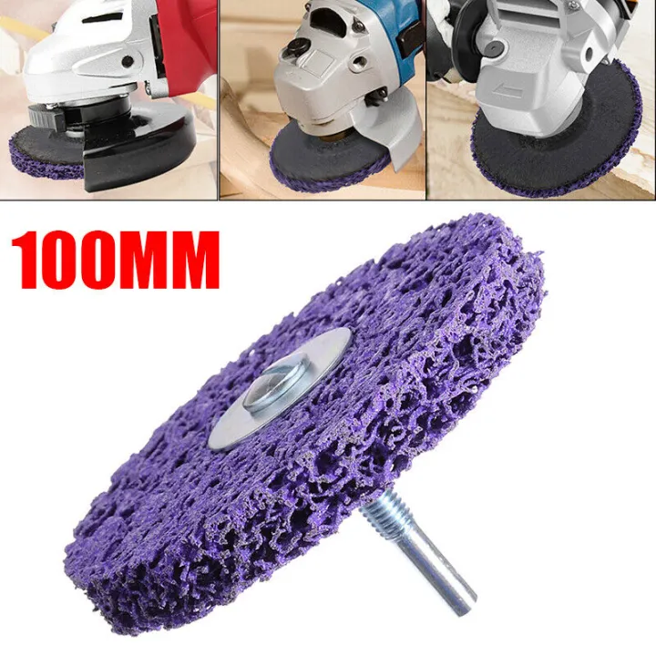 Polishing Disc 50/75/100/115/125mm Poly Strip Disc Abrasive Wheel Paint ...