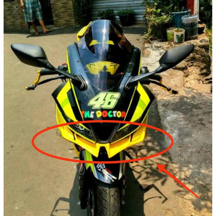 Motorcycle Front Winglet For YAMAHA R15 V3 Motorbike wings | Daraz.com.bd