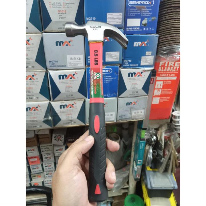 Claw Hammer with Fiberglass Handle 0.5LB / good quality claw hammer ...