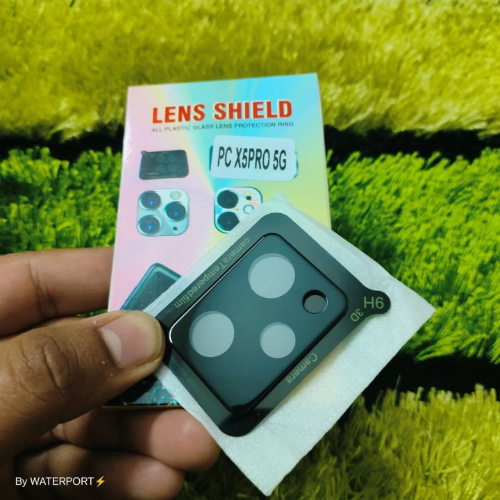 For Xiaomi Poco X5 Pro Camera Lens Protector Full White Glass Premium ...