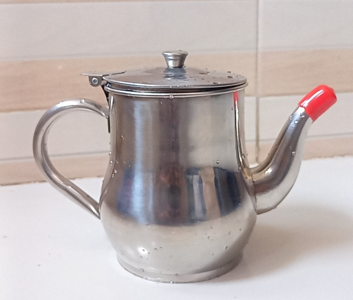 Small Size Stainless Still Tea /Oil /Coffee Pot (ARLT : 323) 24 OZ 350 ...