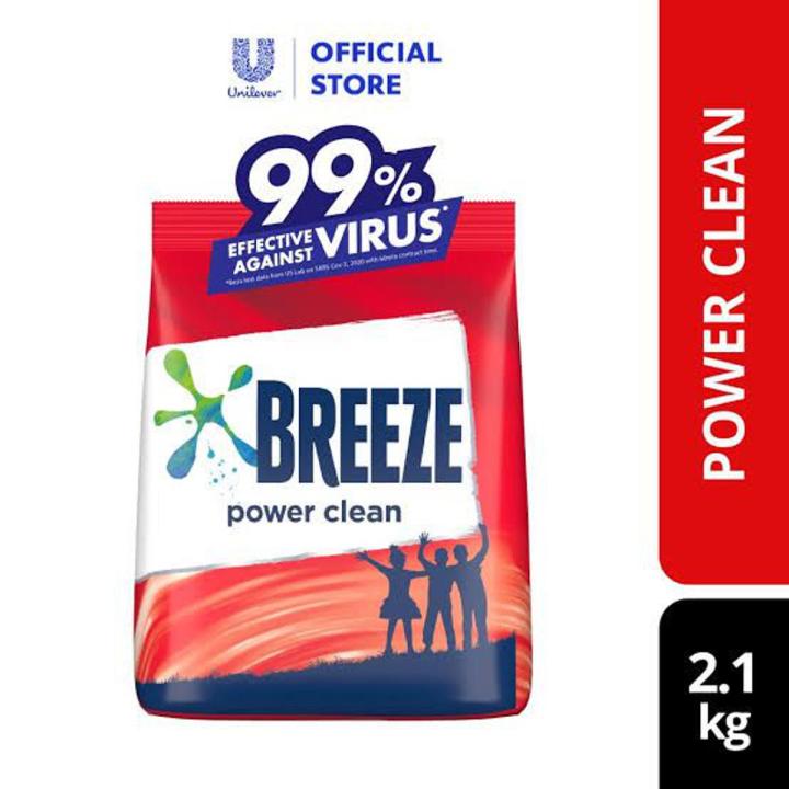 Breeze Power Clean Detergent Powder 2.1kg | Daraz.com.bd