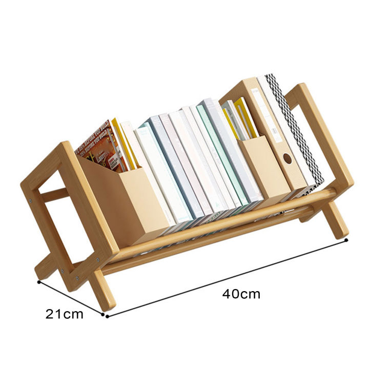Study Desk Storage Solution Sturdy Book Shelf Storage Rack Easy ...