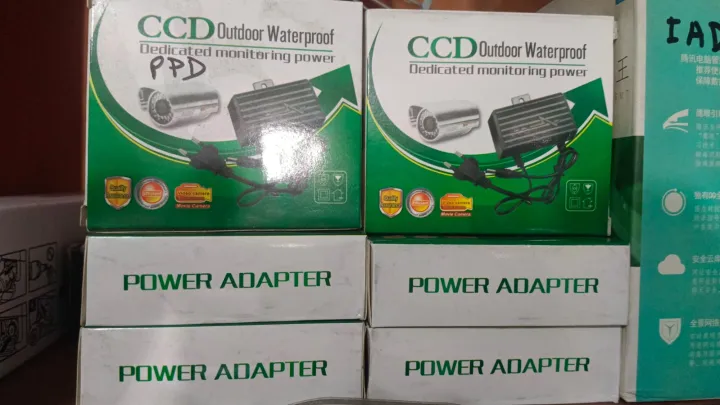 CC Camera Adapter AC to DC 12V 2A Power Adapter for all brand cc camera ...