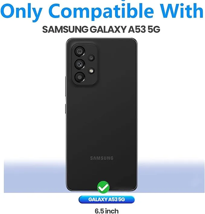 Samsung A53 Soft TPU Back Case – Flexible, Transparent, Shockproof ...