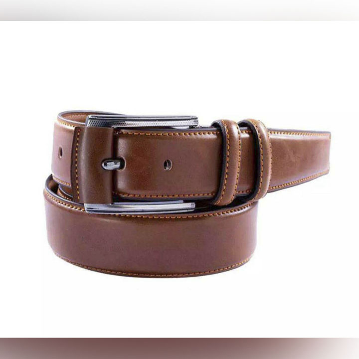 Artificial Leather chocolate belt for men | Daraz.com.bd