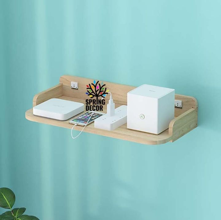 Router Stand Wall Mounted Router Shelf projector mount Router Storage ...