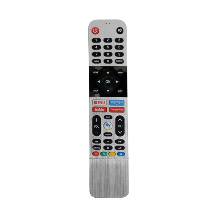 VISION TV Remote Control with Google Assistant, Bluetooth Voice Command ...