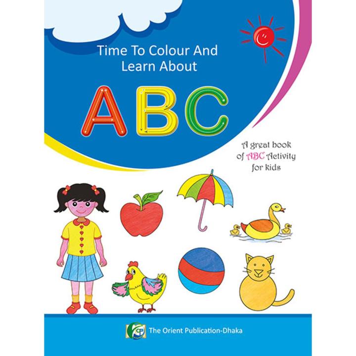 Time To Colour and Learn about ABC | Daraz.com.bd