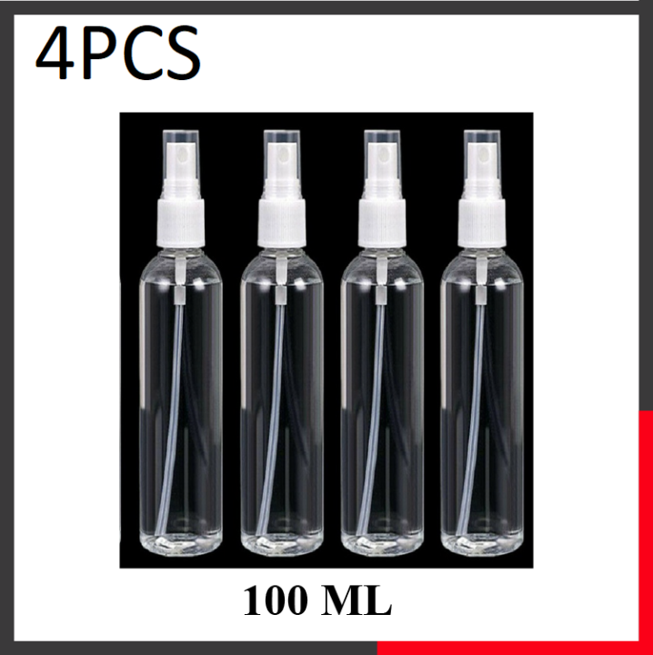 4 PIECES 100 ML SPRAY BOTTLES SET | Daraz.com.bd