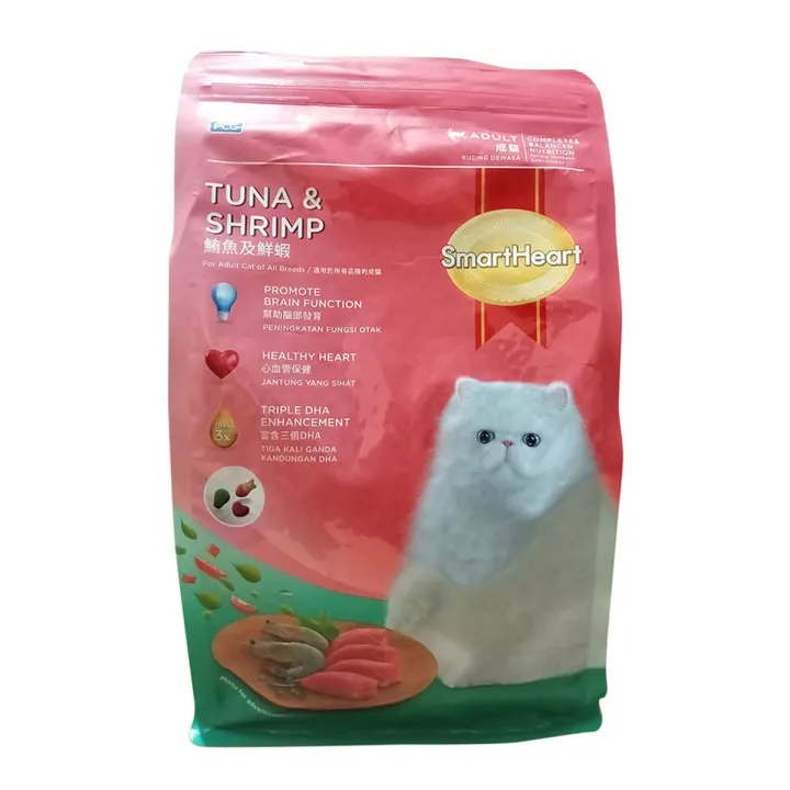 SmartHeart Adult Cat Food Tuna & Shrimp 1.2 kg | Daraz.com.bd