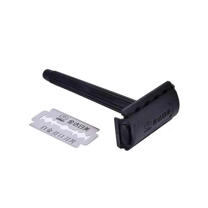 High Safety Men Double Edge Blade Shaving Hair Razor Shaver Blades Old ...