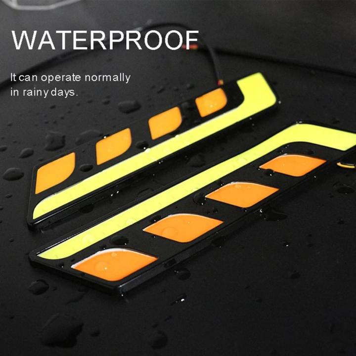 Back Panel 2Pcs flash indicator Strip body indicator LED light for ...