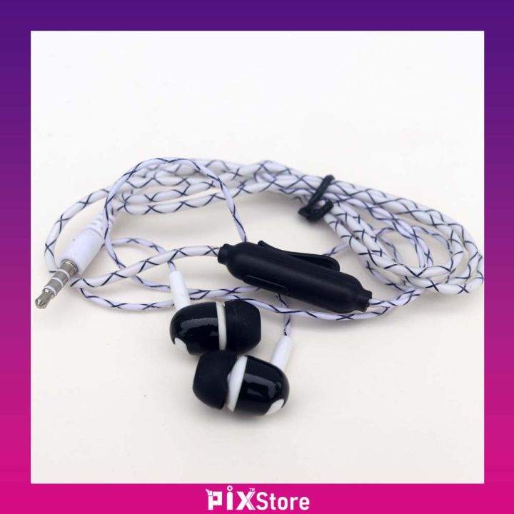 New Earphone Set- 3.5mm Super Bass In-Ear Earphone Fluorescent Sports ...