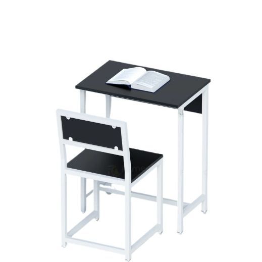 Single Seater Chair-Table Combo – Space-Saving, Durable Student Desk ...