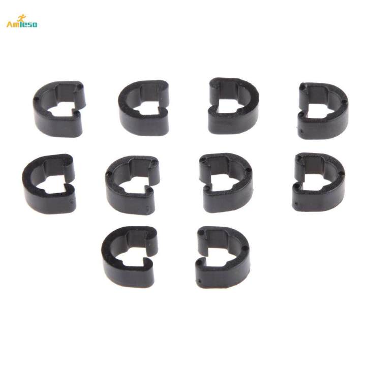 3x10Pcs Bike Bicycle MTB C-Clips Buckle Hose Brake Gear Cable Housing ...
