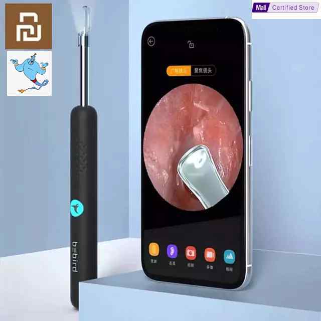Xiaomi Bebird R1 Wireless Intelligent Visual Ear Stick Precision Endoscope | Daraz.com.bd