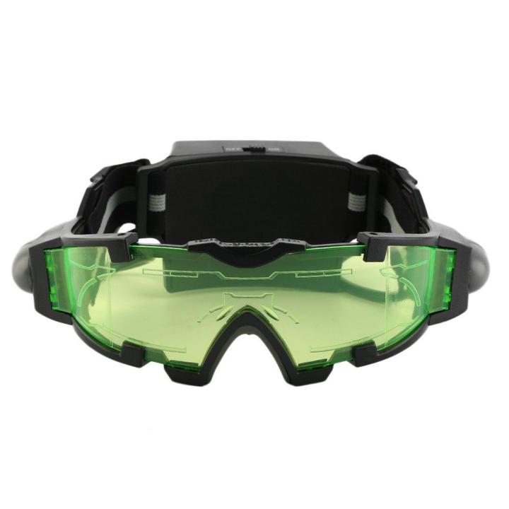 TE Adjustable LED Night Vision Goggles With Flip-Out Lights Eye Lens ...