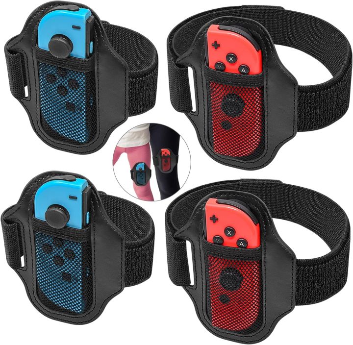 4PC Leg Strap for Switch Sports Play Soccer, for JoyCons Switch OLED ...
